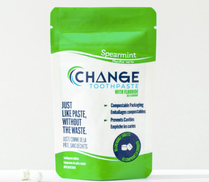 Change Toothpaste Tabs with Fluoride – Chickpeace Zero Waste Refillery