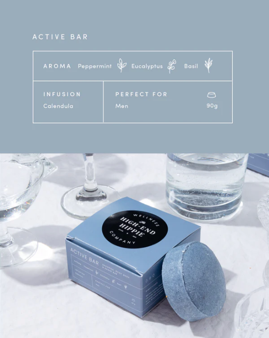 The High-End Hippie Active Bar 3-in-1 – Chickpeace Zero Waste Refillery